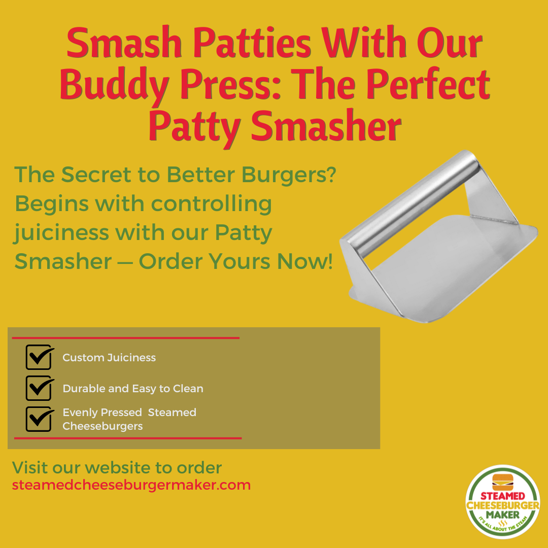 Burger Buddy Press: The Perfect Patty Smasher
